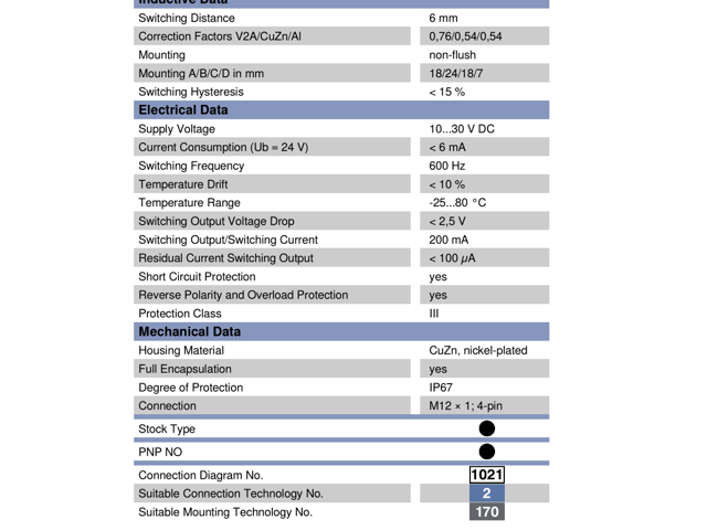 Click here for Wenglor Proximity Switch IW050BM80VA3 PNP New prices