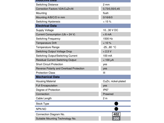 Click here for Wenglor Proximity Switch IM020BM37TB NPN New prices