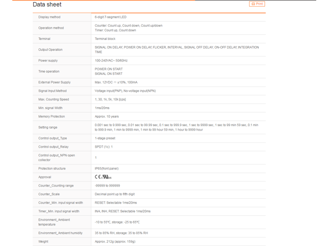 Click here for Autonics CT6S-1P4 Counter New 1PCS prices