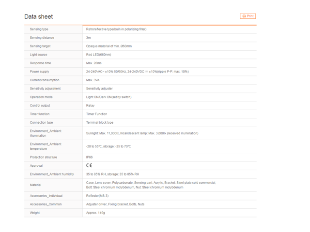 Click here for Autonics BX3M-PFR-T Photoelectric Sensors AC/DC prices