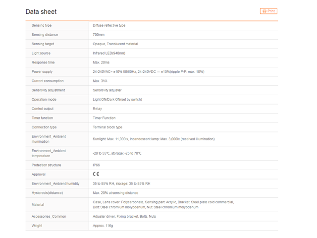 Click here for Autonics BX700-DFR-T Photoelectric Sensors AC/DC t... prices