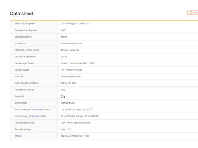 Click here for Autonics PR30-15DP2 Proximity Sensors Inductive PN... prices