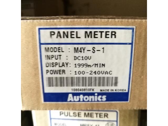 Click here for Autonics M4Y-S-1 Digital Panel Meters Tacho speed... prices
