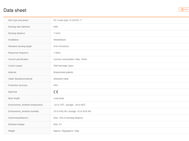 Click here for Autonics PRL08-1.5DP Proximity Sensors Inductive N... prices