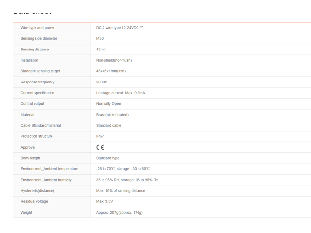 Click here for Autonics PRT30-15DO Proximity Sensors Inductive Ne... prices
