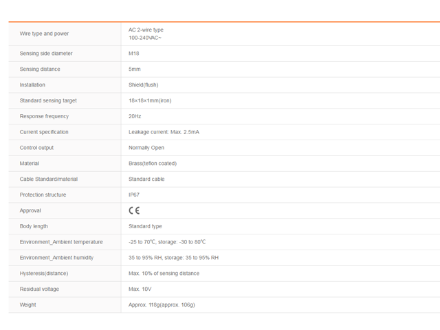 Click here for Autonics PRA18-5AO Proximity Sensors Inductive New... prices