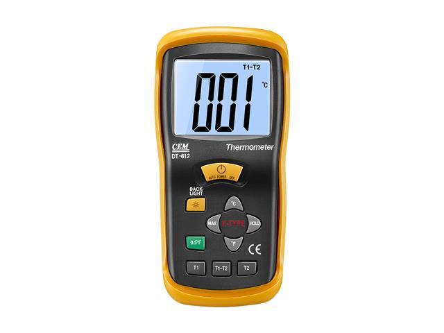 Click here for CEM DT-612 Thermocouple Thermometer Electronic The... prices
