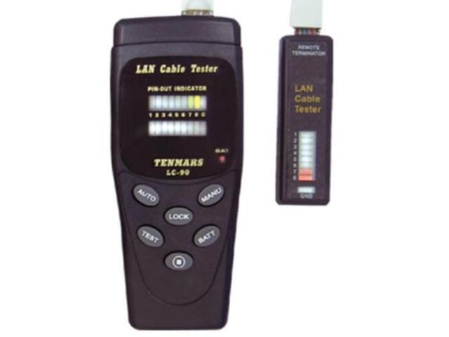 Click here for TENMARS LC-90 Lan Cable Tester RJ45 (8P8C) Input/O... prices