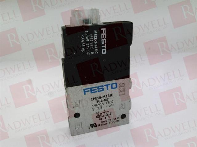 Click here for FESTO CPE10-M1BH-3GL-M7 196915 Air Solenoid Valve... prices