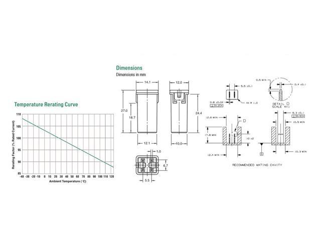 Click here for Littelfuse 0495060 495 Square Car Fuse 60A JCASE C... prices