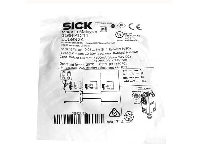Click here for SICK GL6-P1211 Miniature Photoelectric Sensors  PN... prices