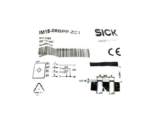 Click here for SICK IM18-08BPP-ZC1 Cylindrical thread design PNP... prices