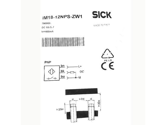 Click here for SICK IM18-12NPS-ZW1 Cylindrical thread design PNP... prices