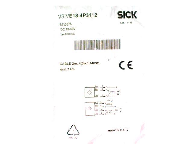 Click here for SICK VS/VE18-4P3112 Through-beam photoelectric sen... prices