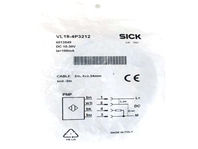 Click here for SICK VL18-4P3212 Photoelectric retro-reflective se... prices