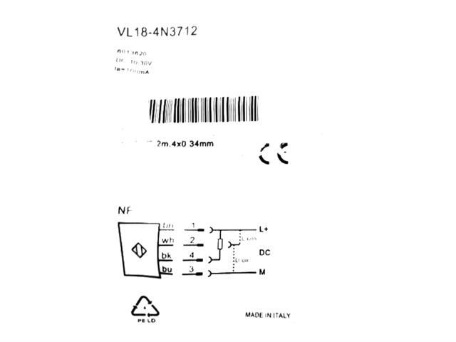 Click here for SICK VL18-4N3712 Photoelectric retro-reflective se... prices