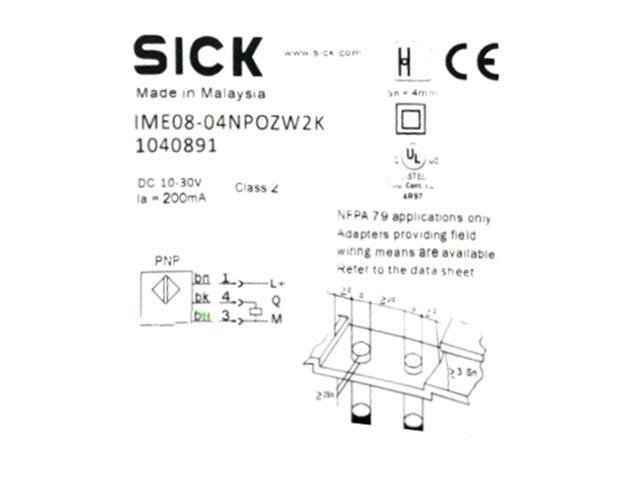 Click here for SICK IME08-04NPOZW2K Inductive proximity sensors P... prices