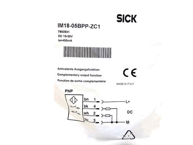 Click here for SICK IM18-05BPP-ZC1 Cylindrical thread design PNP... prices