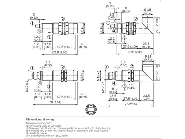 Click here for SICK VTF18-4P5740 Photoelectric proximity sensor N... prices
