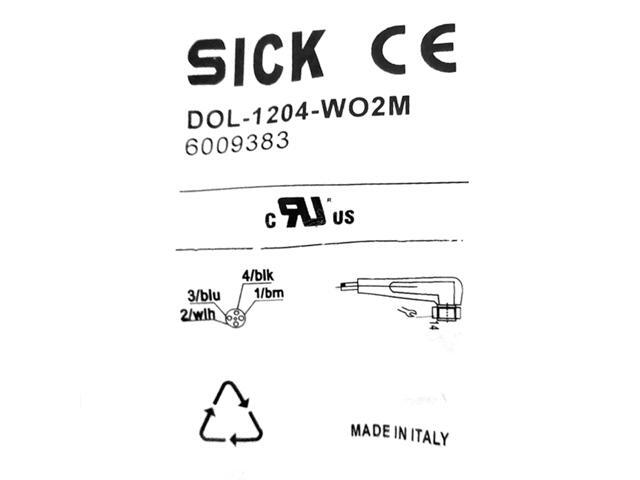 Click here for SICK DOL-1204-W02M Plug connectors and cables New prices