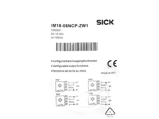 Click here for SICK IM18-08NCP-ZW1 Cylindrical thread design PNP... prices