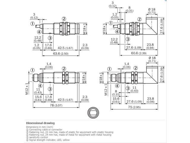 Click here for SICK VTE18-4P1640Photoelectric proximity sensor PN... prices