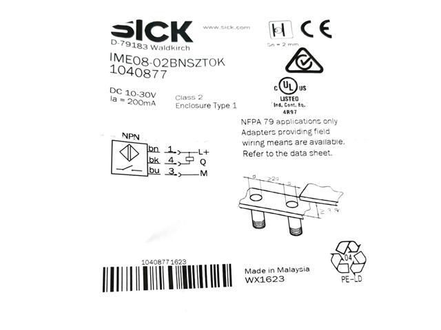 Click here for SICK IME08-02BNSZTOK Inductive proximity sensors N... prices