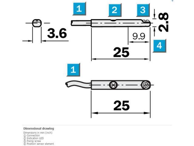 Click here for SICK RZN1-05ZRS-KU0 Sensors for C-slot cylinders N... prices