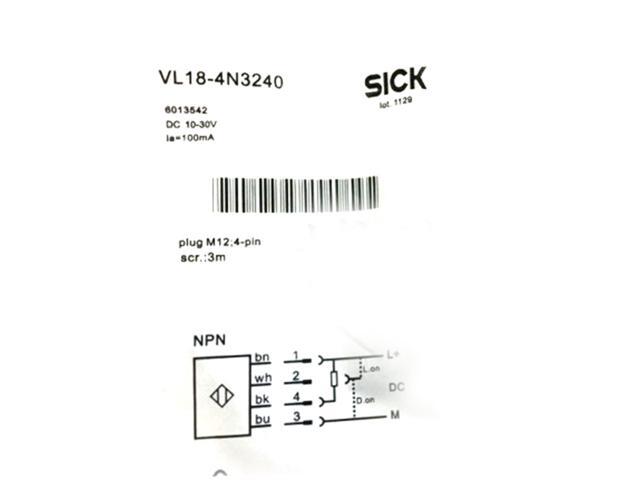 Click here for SICK VL18-4N3240 Photoelectric retro-reflective se... prices