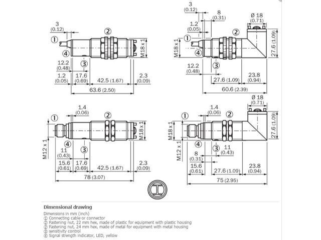 Click here for SICK VL18-3P3312 Photoelectric retro-reflective se... prices