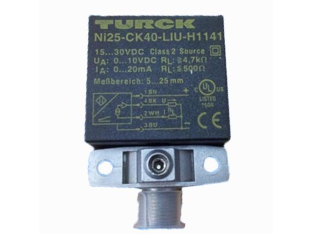 Click here for TURCK NI25-CK40-LIU-H1141 1537802 Inductive sensor prices