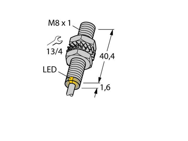 Click here for TURCK BIM-EG08-AP6X 4621310 Inductive sensor PNP prices