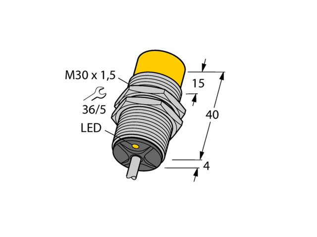 Click here for TURCK Ni15-G30-RZ3X 1316000 Inductive sensor prices