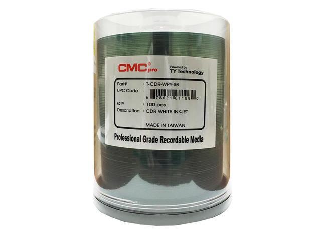 Click here for CMC Pro Taiyo Yuden 52X White Inkjet Printable CD-... prices