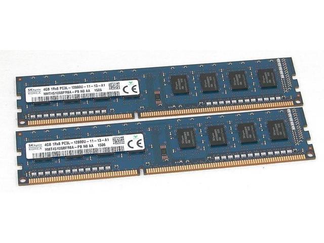 Click here for 2 x 4GB (8GB TOTAL) SK Hynix HMT451U6BFR8A-PB PC3L... prices