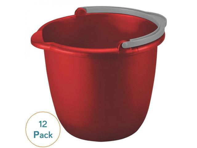 Click here for Sterilite 10 Quart Spout Pail  Red - 12-Pack prices