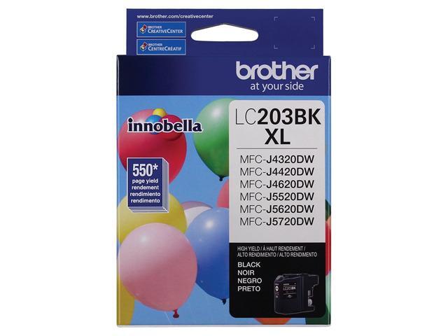 Click here for 4 X Genuine Brother LC203BK High Yield Black Ink (... prices