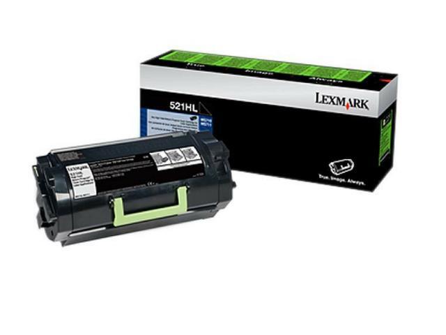 Click here for Lexmark MS711 (521HL) High Yield Return Program Bl... prices