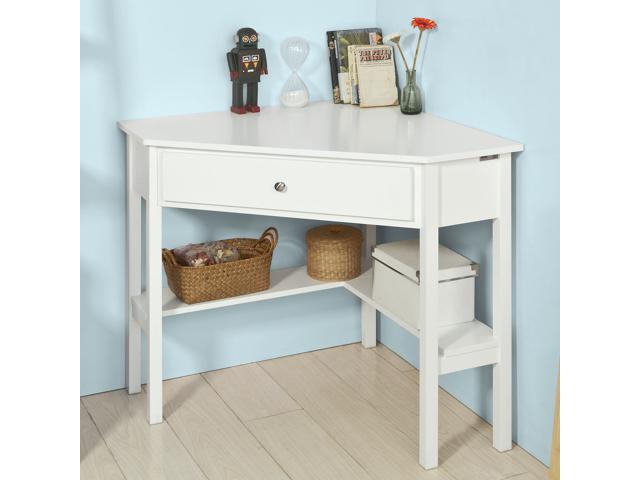 Click here for Haotian Corner Desk  Triangle Table Desk with Draw... prices