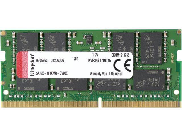 Click here for Kingston ValueRAM 16GB 2400MHz DDR4 Non-ECC CL17 S... prices