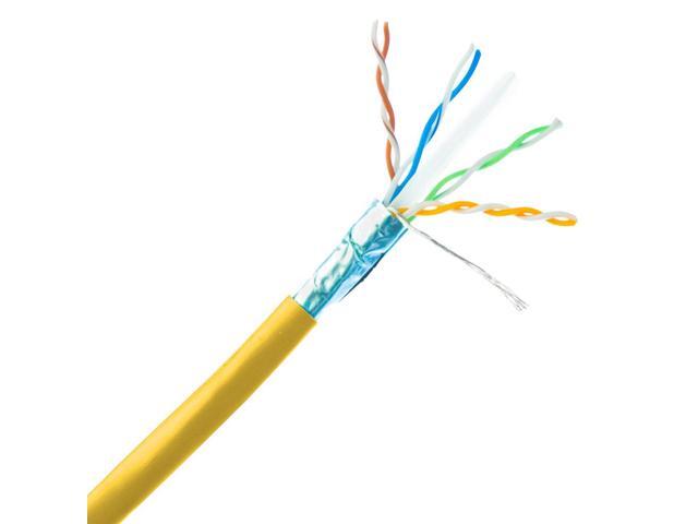 Click here for Bulk Shielded Cat6 Yellow Ethernet Cable  Solid  S... prices