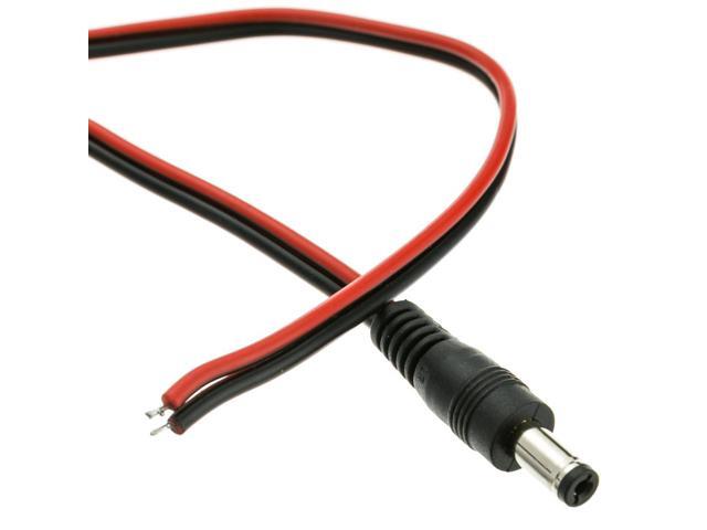 Click here for DC Power Plug to 22AWG Bare Wire  DC Male to Open... prices