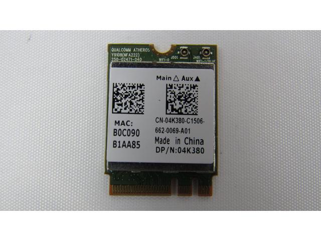Click here for Dell Atheros QCNFA222 802.11a/b/g/n M.2 BT4 WiFi W... prices