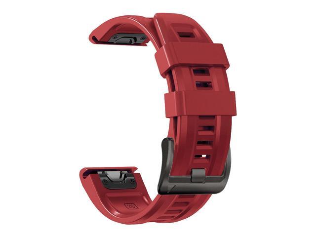 Click here for For Garmin Fenix 6X Pro 26mm Silicone Sport Pure C... prices