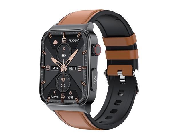 Click here for E500 1.83 inch HD Square Screen Leather Watch Stra... prices