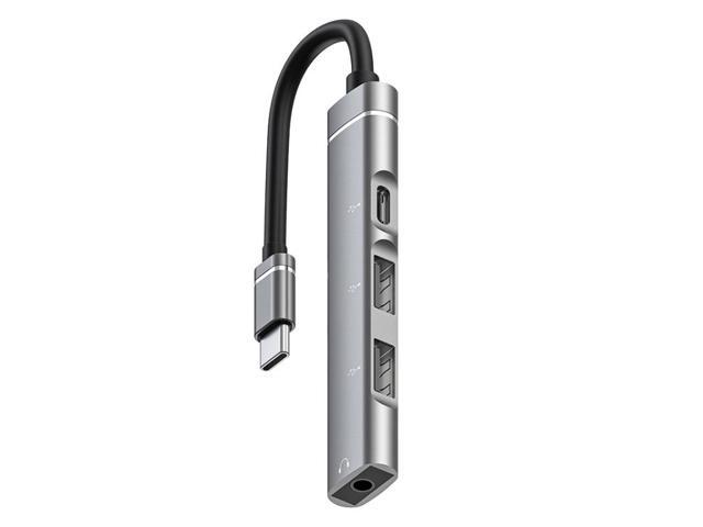 Click here for Type-C to 3.5mm + USB HUB Grey prices