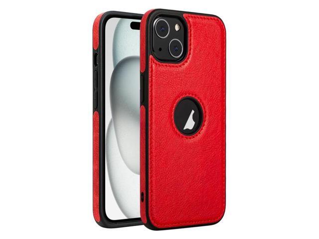 Click here for For iPhone 15 Leather Texture Stitching Phone Case... prices