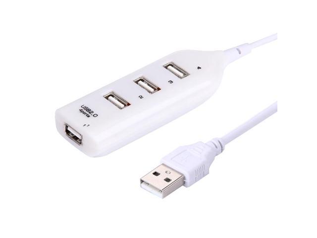 Click here for 4 Ports USB 2.0 HUB  Cable Length: 30cm (White) prices