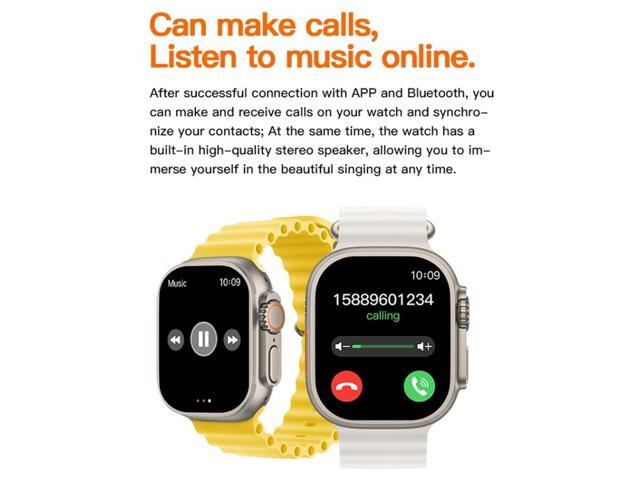 Click here for T800 Ultra 1.99 inch Ocean Silicone Band Smart Wat... prices