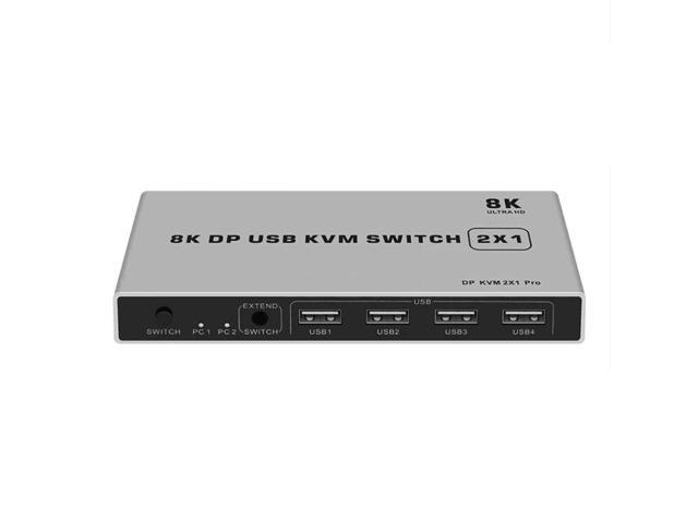 Click here for 8K KYSW59 60HZ DP USB KVM Switch 2-in-1 Computer S... prices